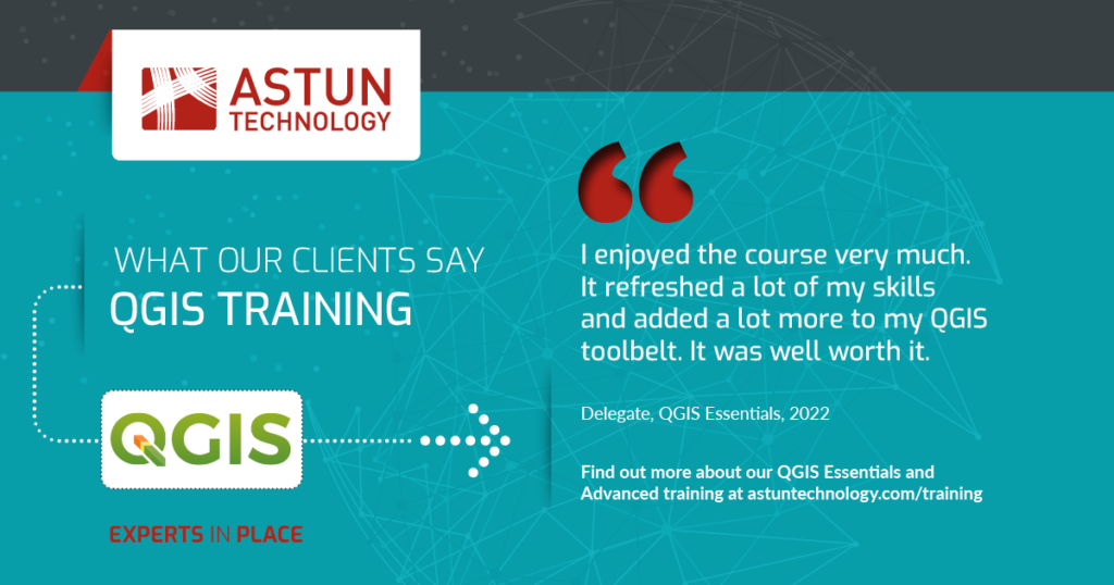 New GIS training courses released - Astun Technology