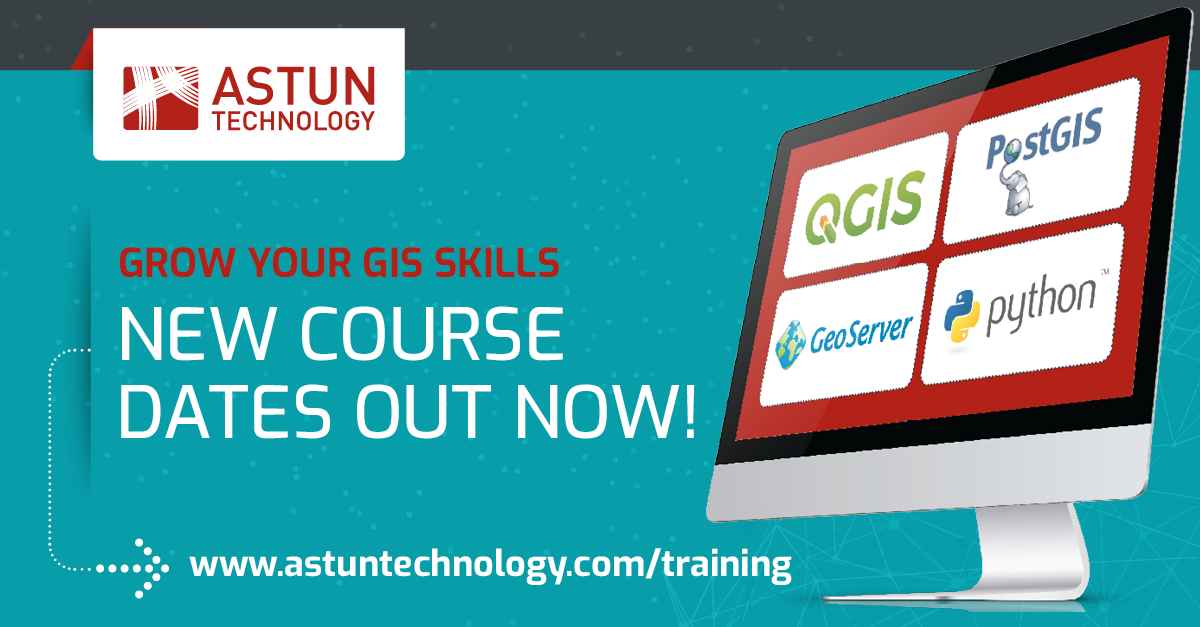 Training courses for GIS professionals in Autumn/Winter 2023 - Astun Technology